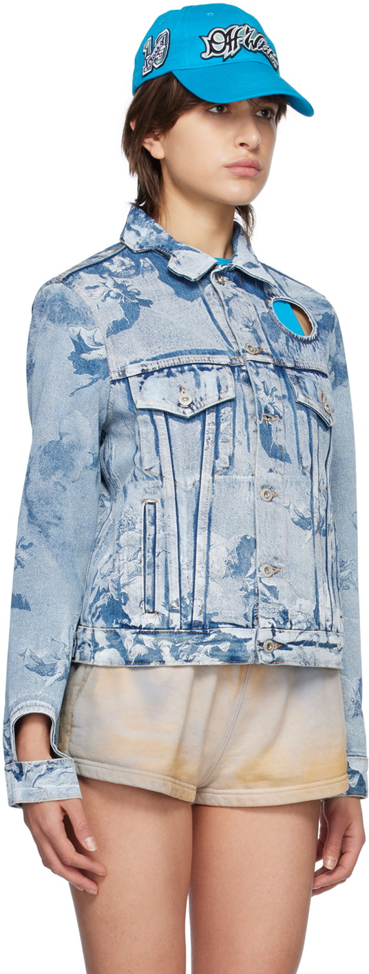 Off-White Blue Sky Meteor Denim Jacket Off-White
