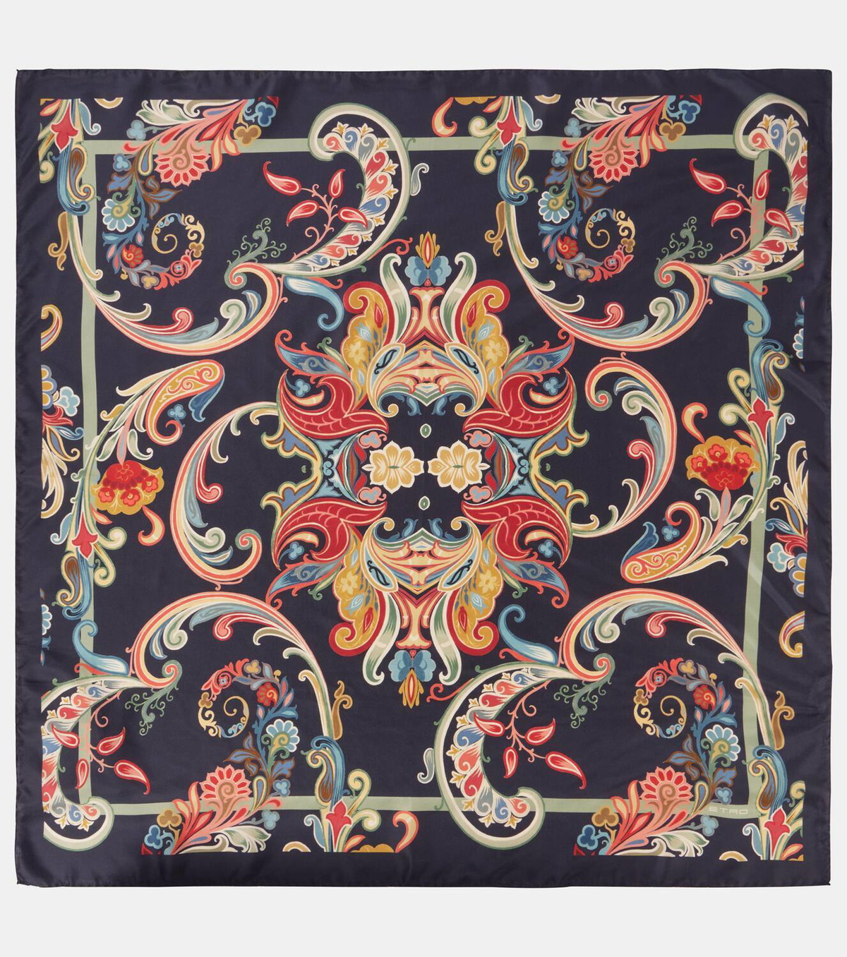 Etro Printed silk scarf Etro