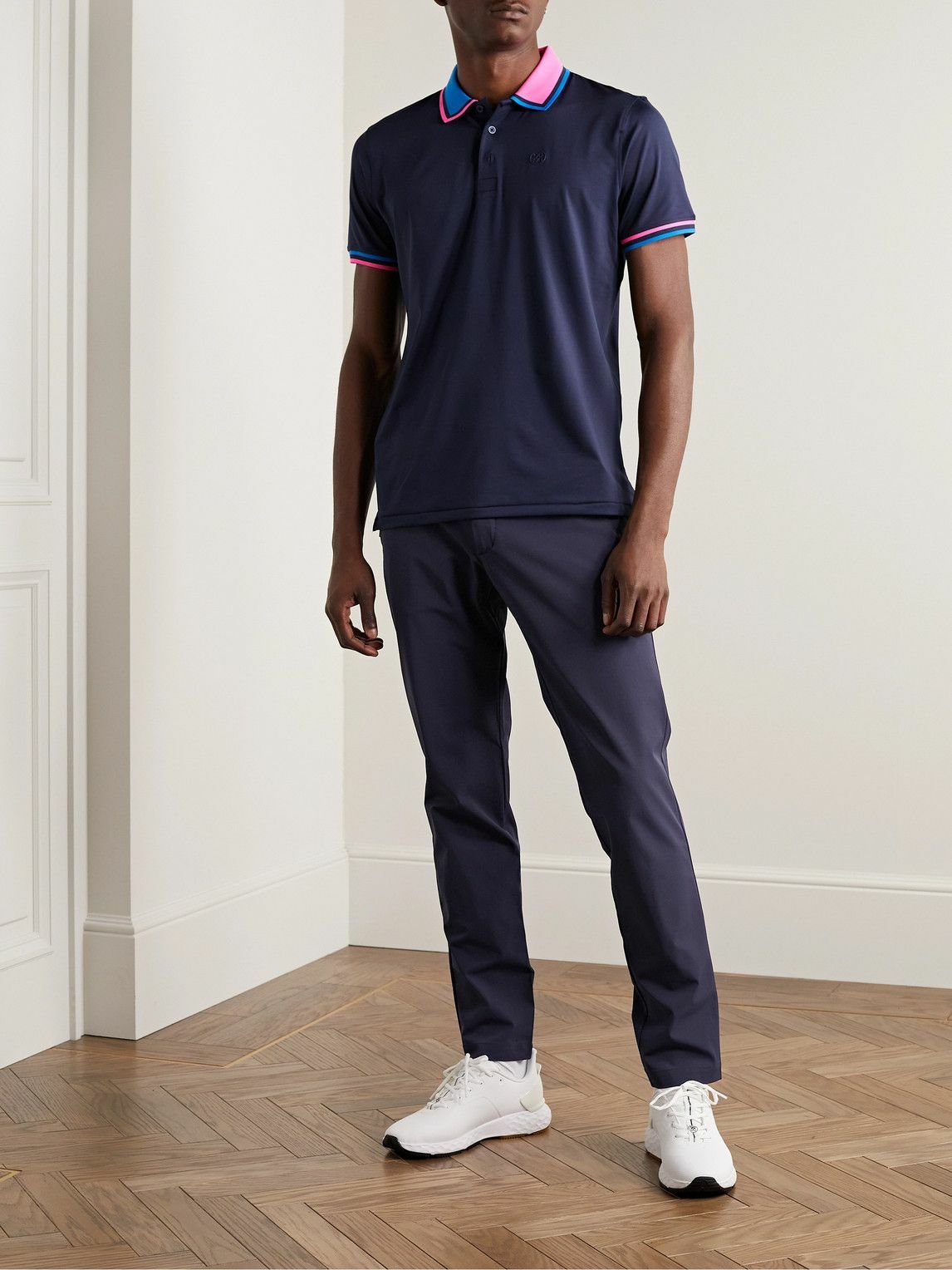 Kjus Golf - Iver Slim-Fit Stretch-Twill Golf Trousers - Blue Kjus Golf