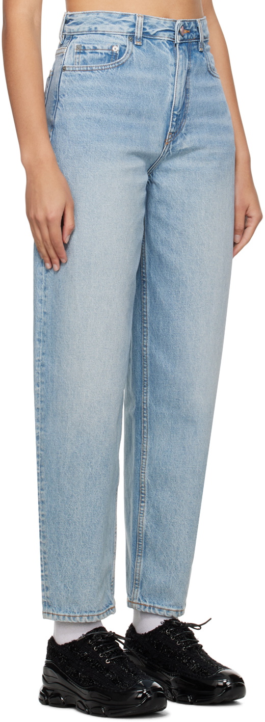 GANNI Blue Stary Jeans GANNI