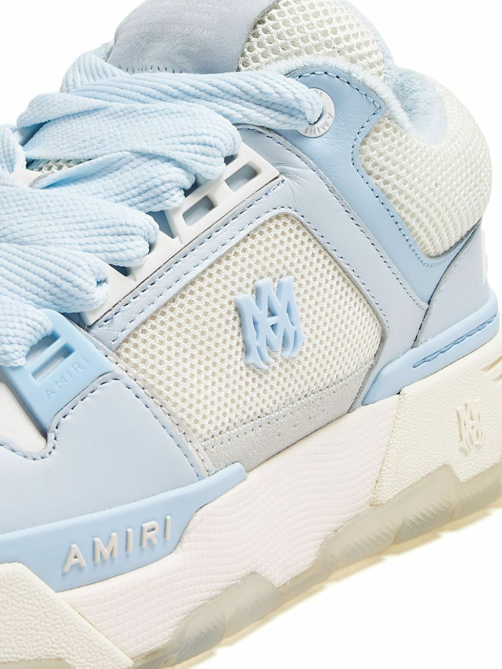 AMIRI Blue MA-1 Panelled Sneakers Amiri
