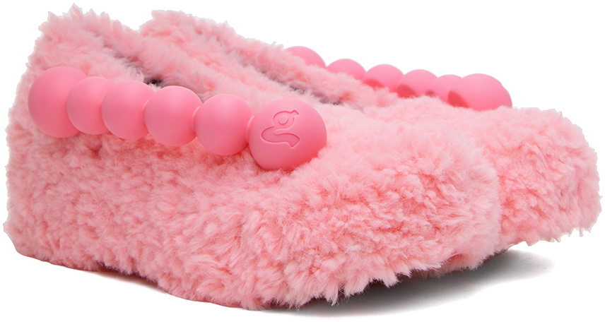 Grape Pink Cartoon Pumps