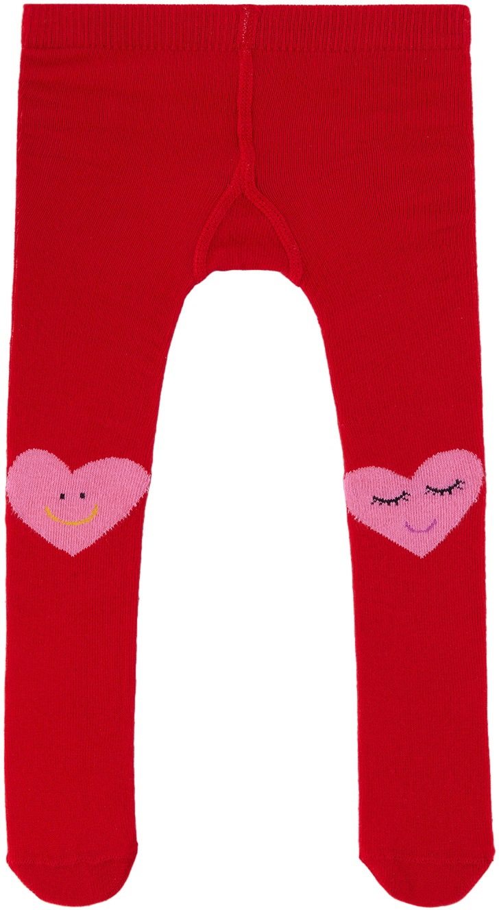 Stella McCartney Baby Red Heart Tights Stella McCartney