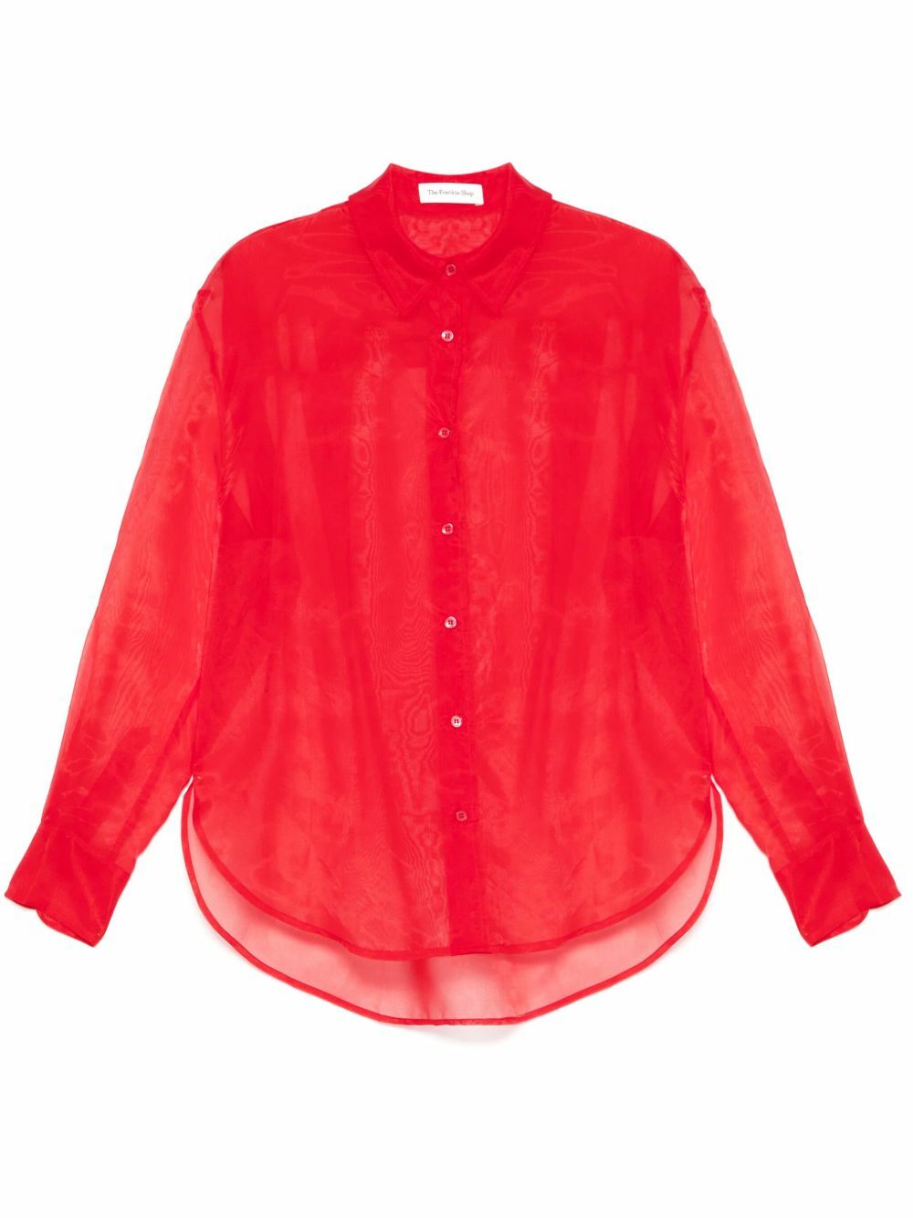 The Frankie Shop Red Peri Shirt The Frankie Shop