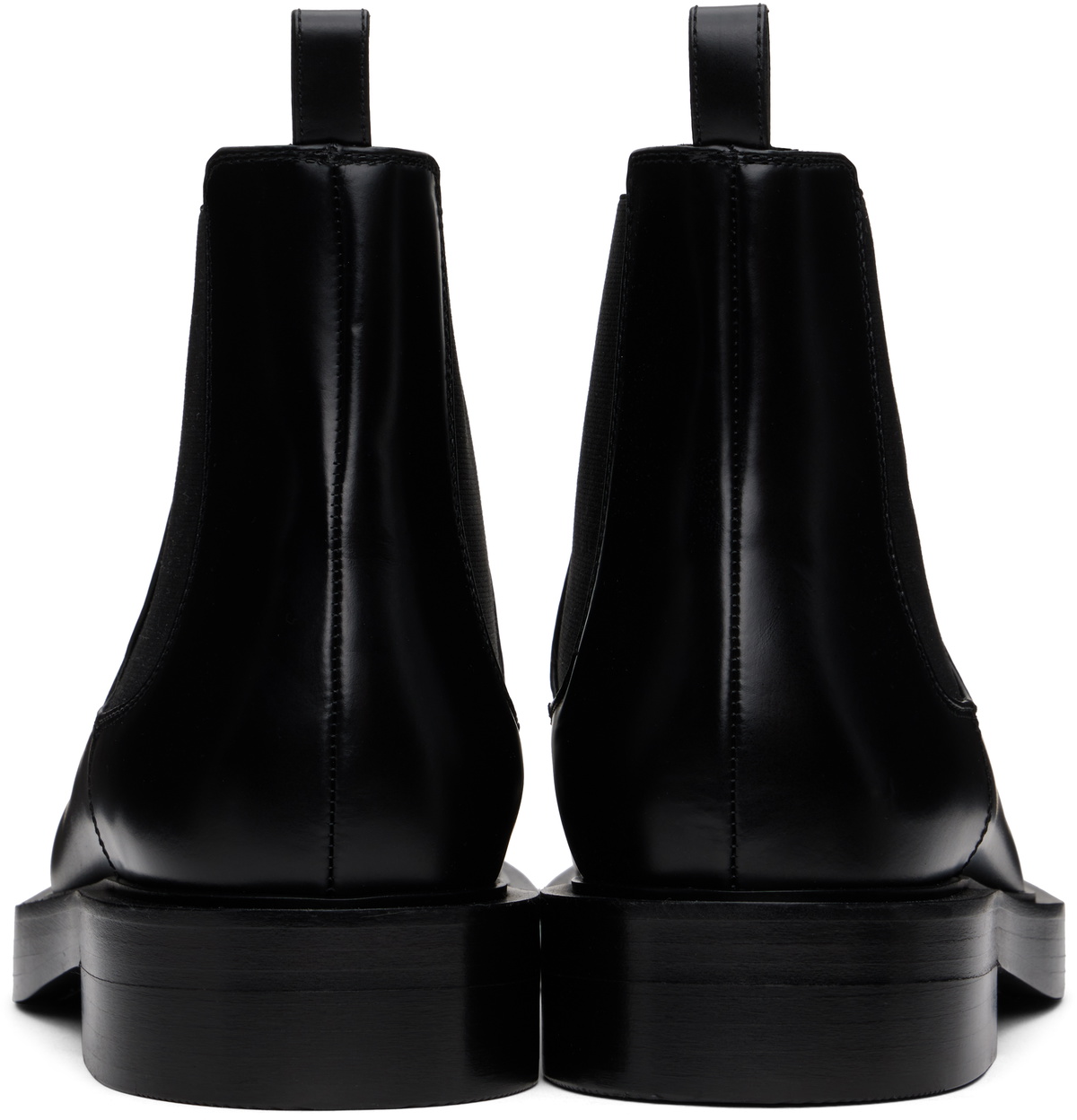 Lanvin Black Banjo Ankle Boots Lanvin