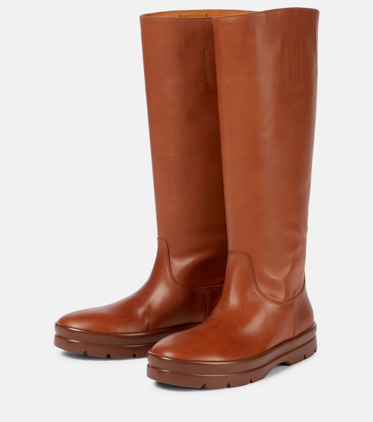 The Row - Billie knee-high leather boots The Row