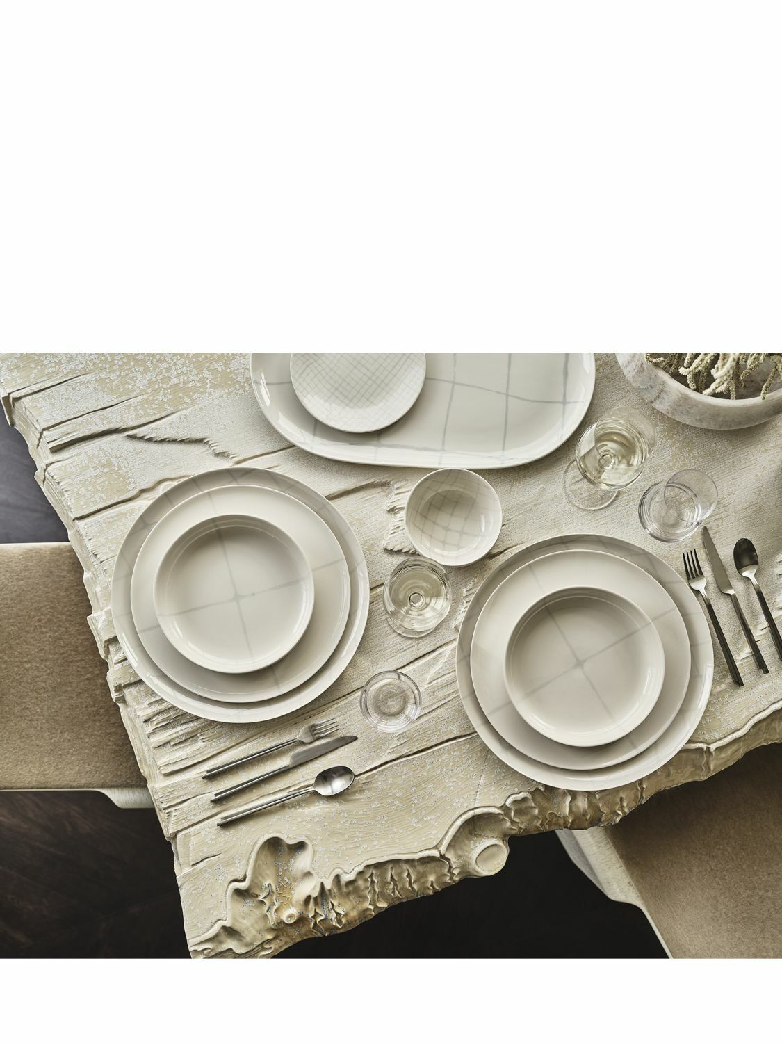 SERAX - Set Of 2 23cm Small Salt Zuma Plates Serax