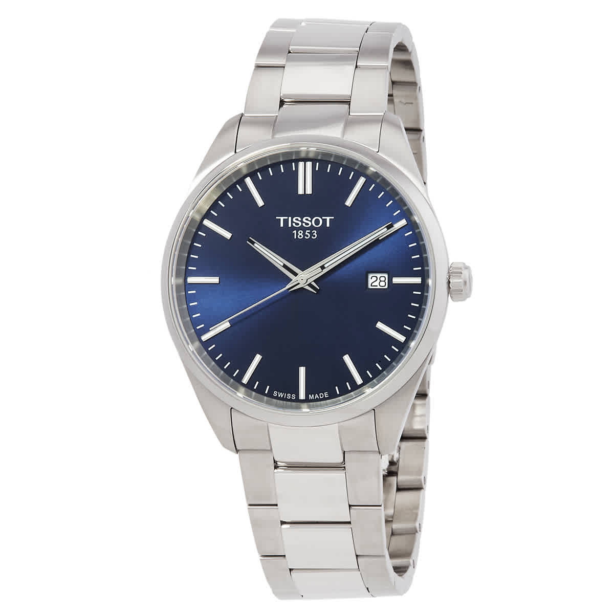 Tissot PR 100 Quartz Blue Dial Mens Watch T1504101104100 Tissot