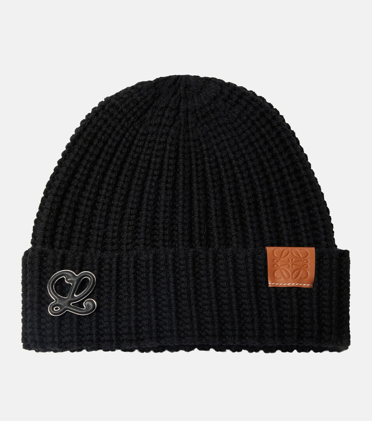 Loewe - Ribbed-knit virgin wool beanie Loewe