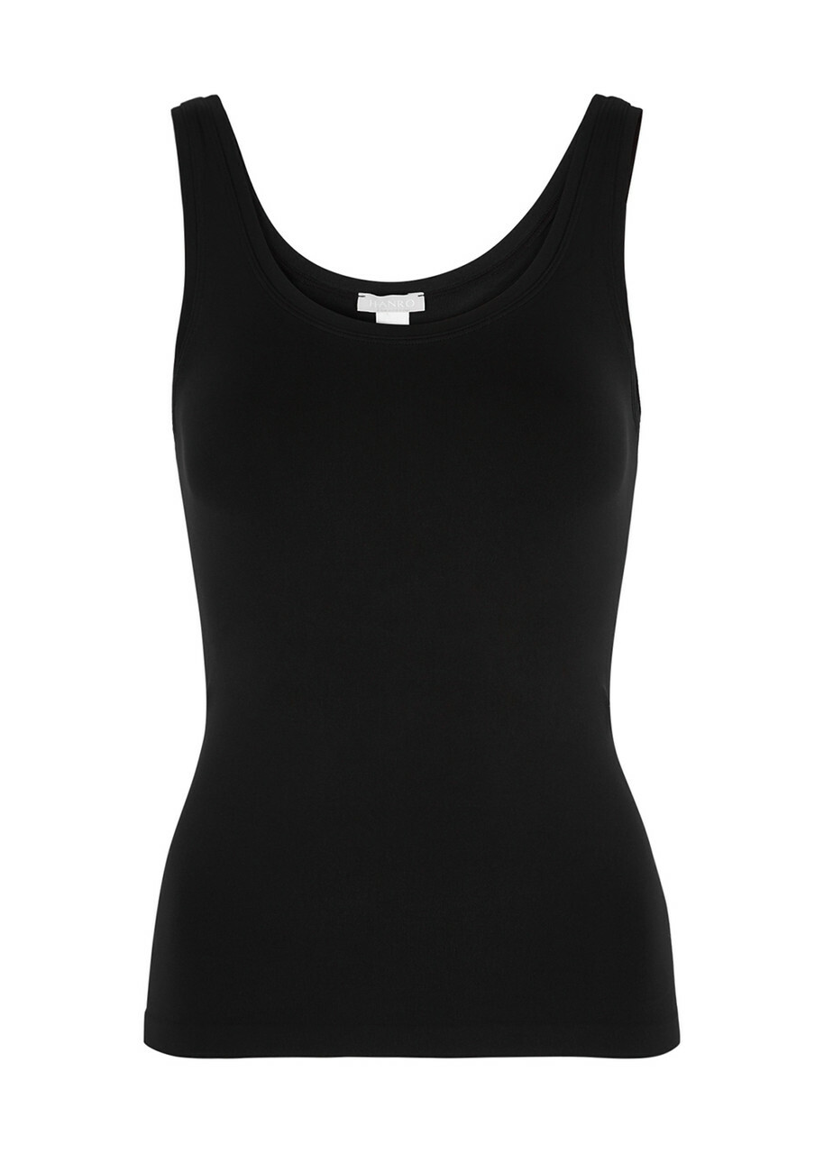 Hanro Touch Feeling Stretch-jersey Tank Black Hanro