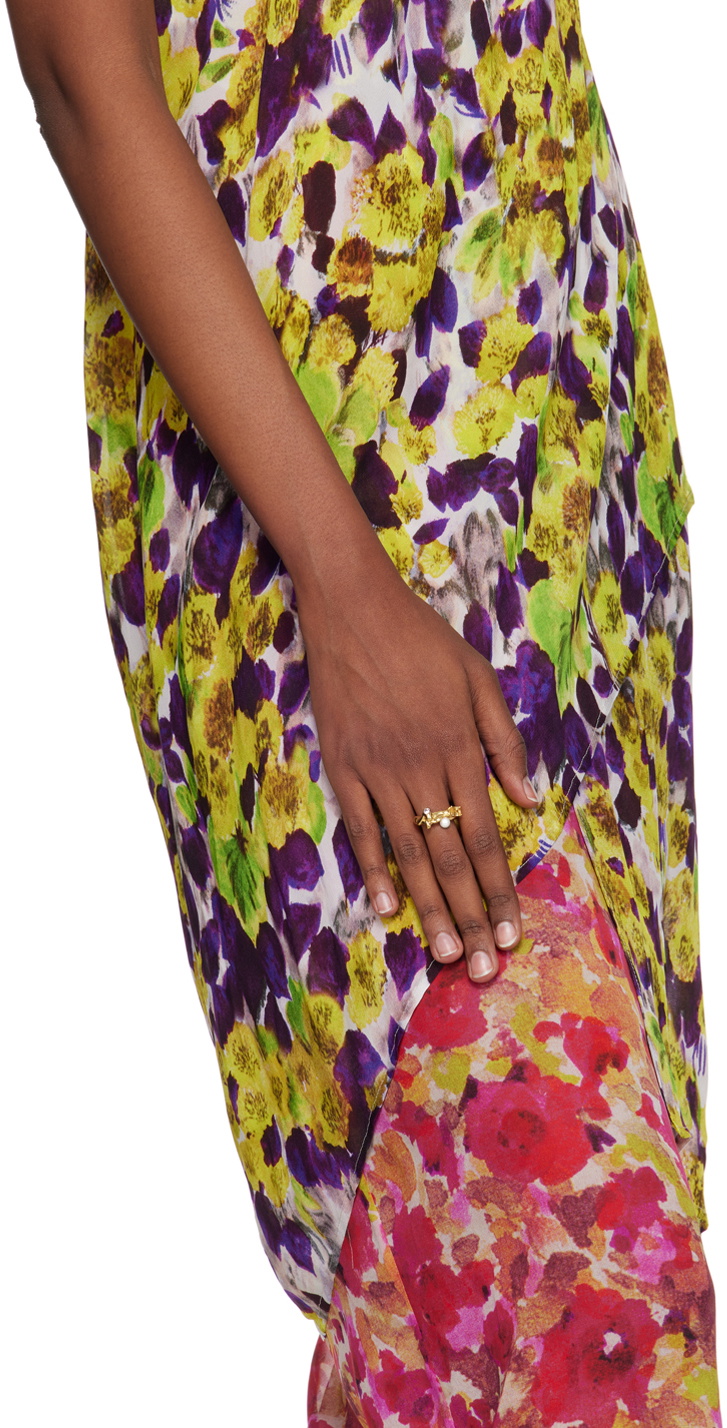 FARIS SSENSE Exclusive Gold Menage Ring Faris