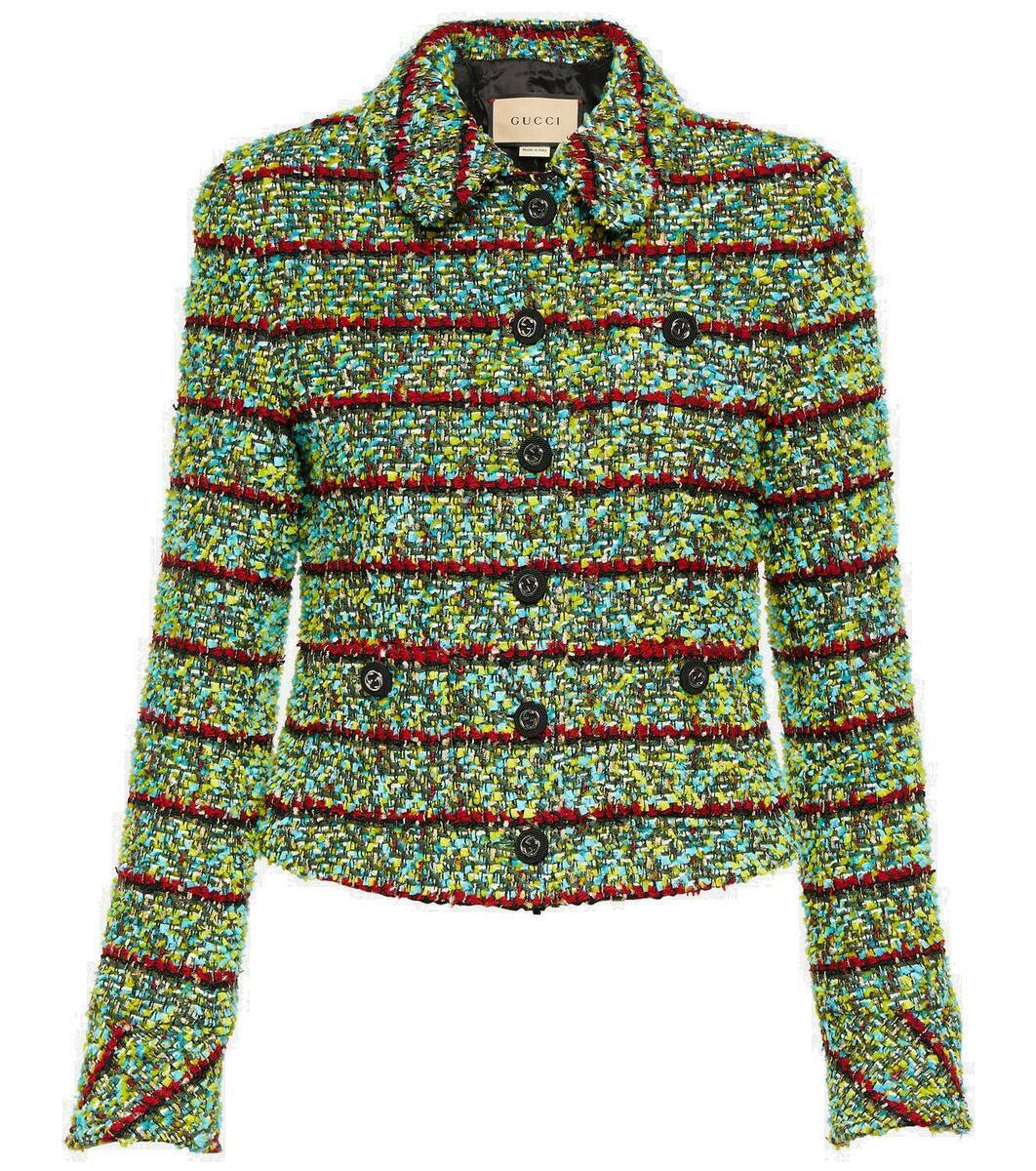 Gucci Striped tweed jacket Gucci