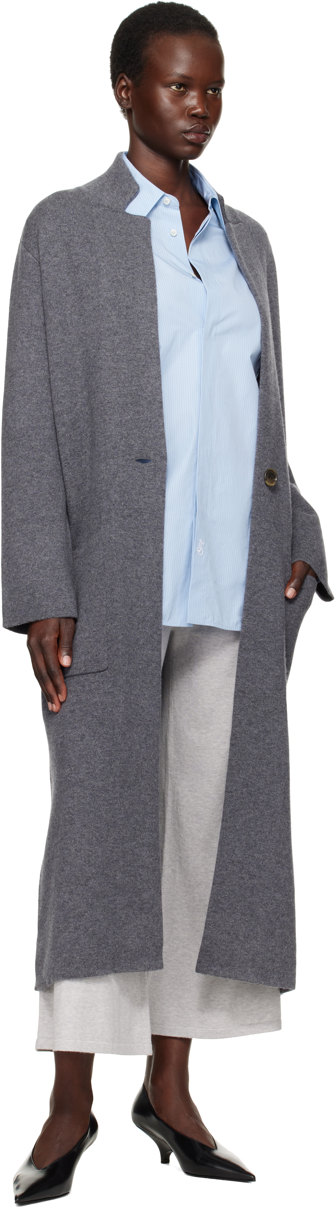 LISA YANG Gray Amie Coat Lisa Yang