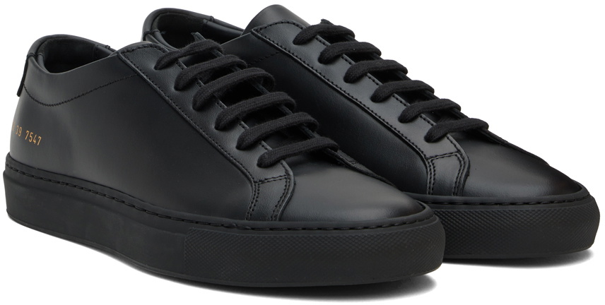 Common Projects Black Original Achilles Low Sneakers Common Projects