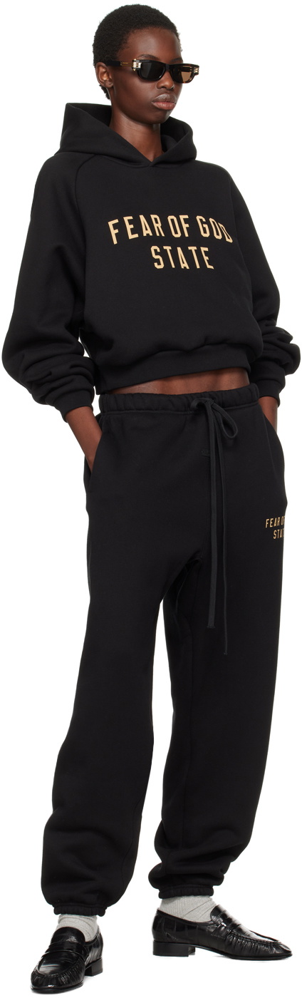 Fear of God ESSENTIALS Black Essentials Sweatpants Fear Of God Essentials