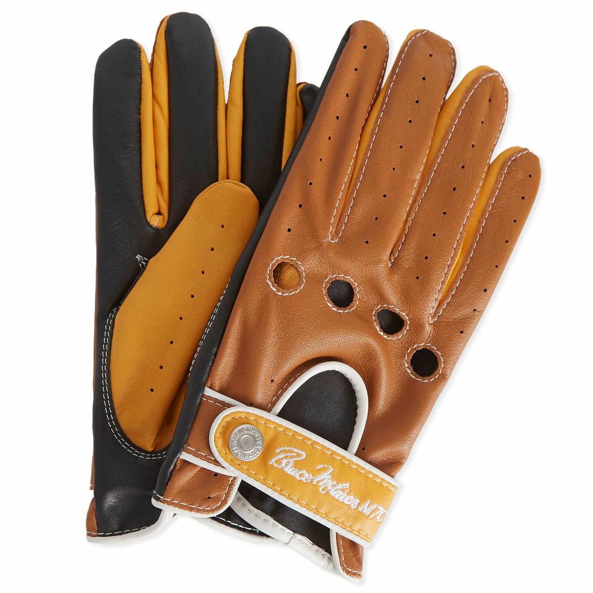 Levi's Men's Levis x McLaren Racing Gloves in Tan Levi's Red