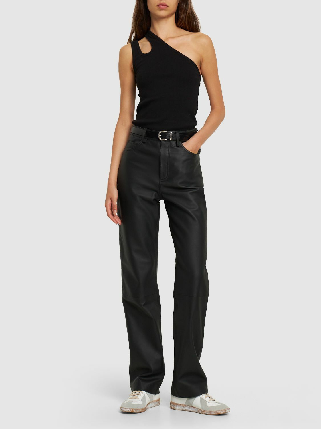REMAIN Tonya Cotton Blend Jersey Tank Top REMAIN Birger Christensen