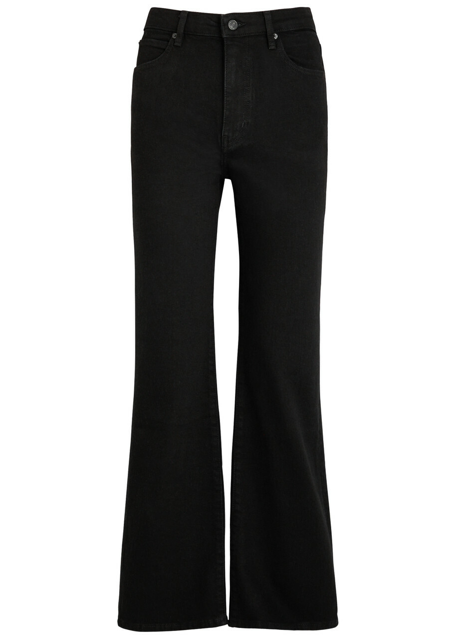 Frame The Pixie Arrow Bootcut Jeans Black Frame Denim