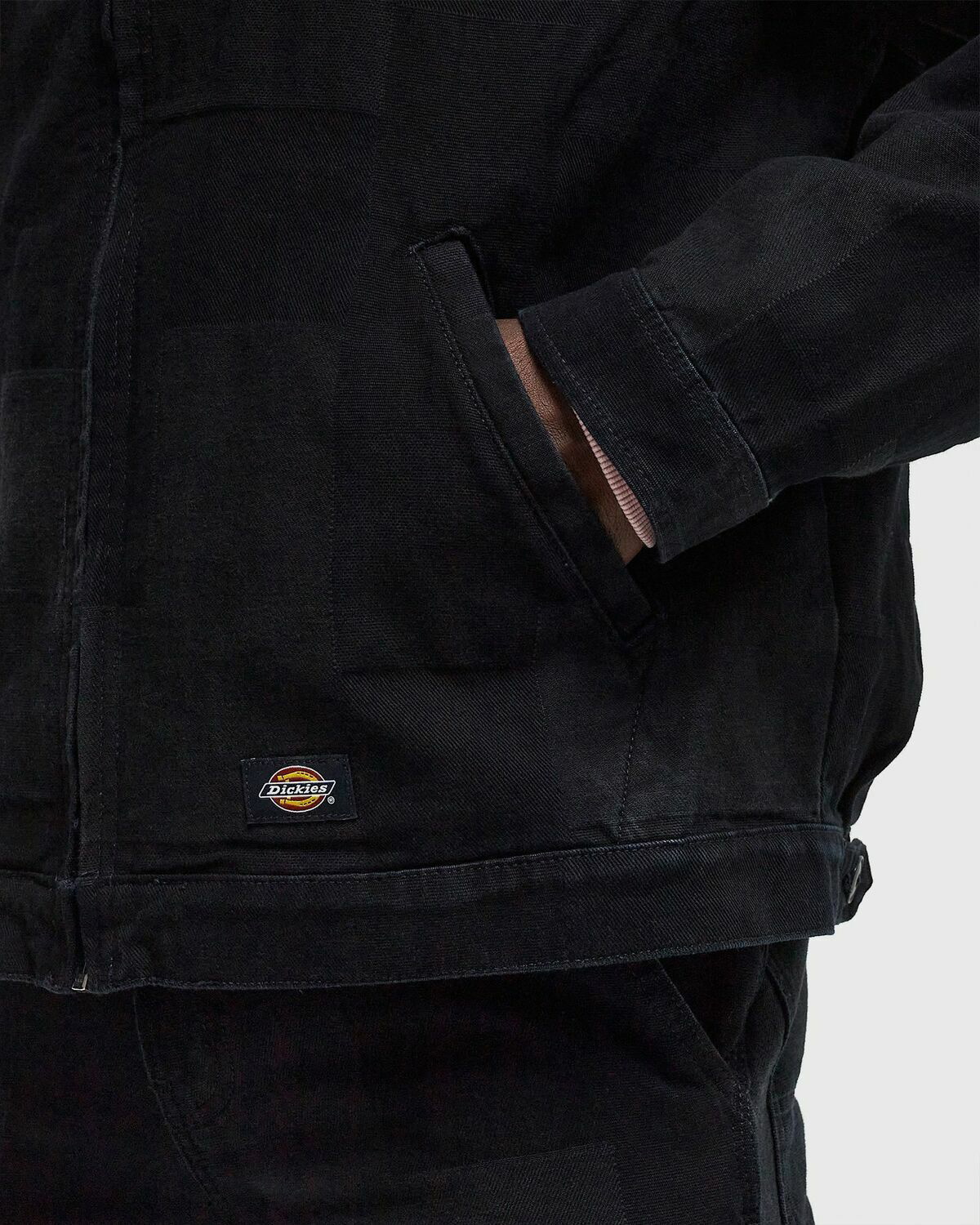 DICKIES JACQUARD EISENHOWER Blue Mens Denim Jackets/Overshirt Dickies ...