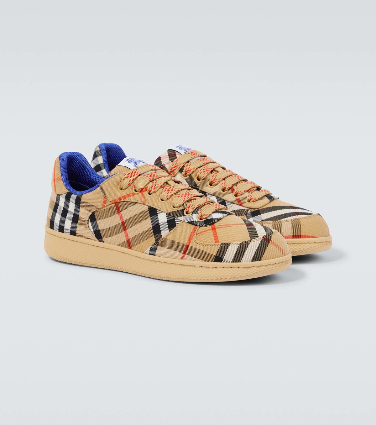Burberry Burberry Check canvas sneakers Burberry