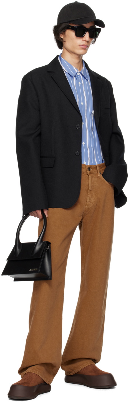 Jacquemus Brown Le Chouchou 'Le de Nîmes Suno' Jeans Jacquemus