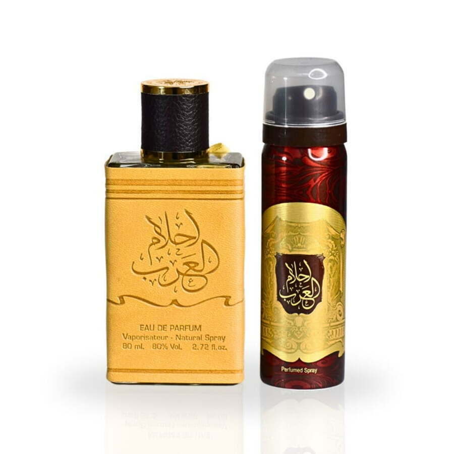 Ard Al Zaafaran Mens Ahlam Al Arab Gift Set Fragrances 6205207142704 ...