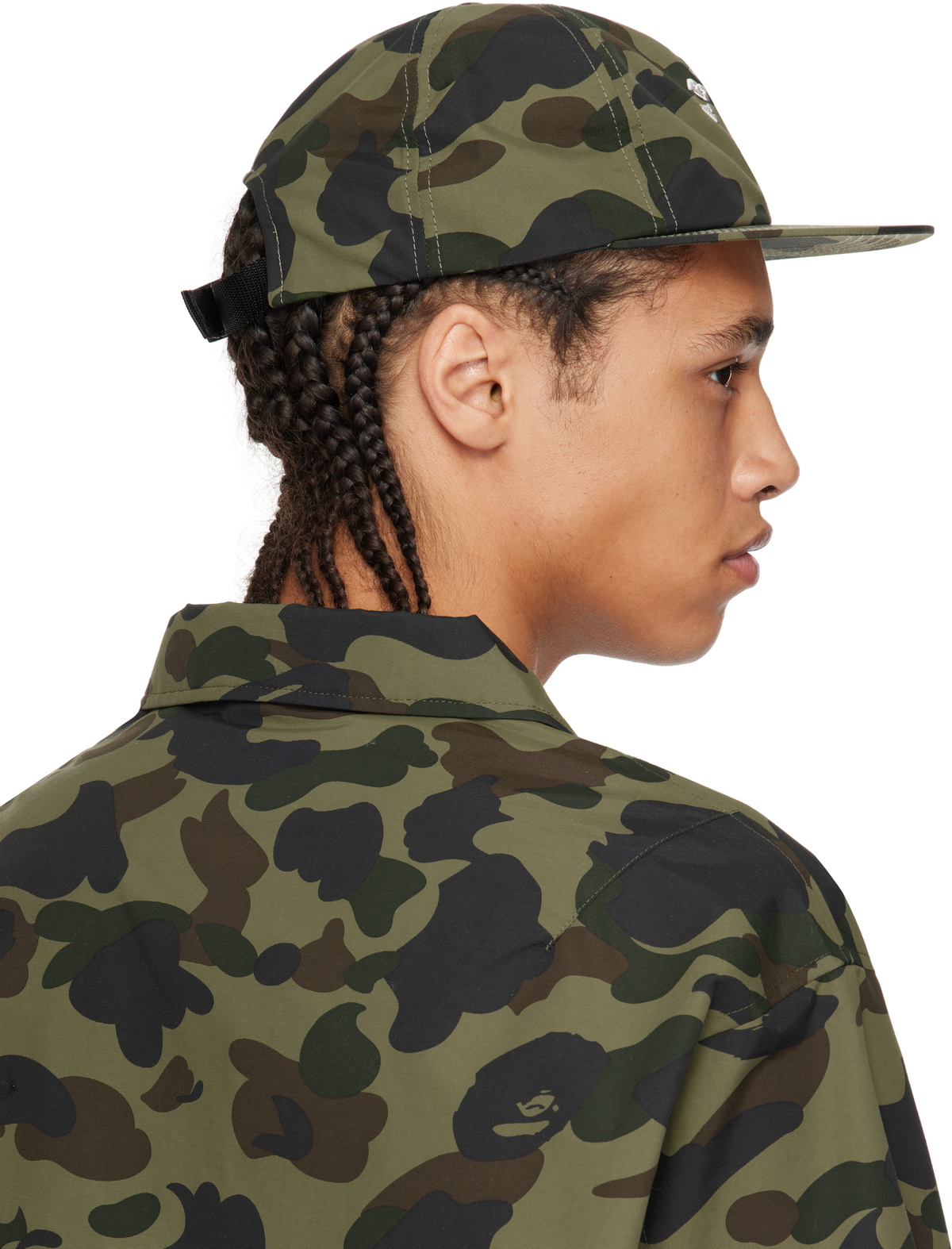 BAPE Green Gore-Tex Wind Stopper 1st Camo Panel Cap A Bathing Ape