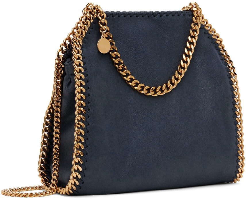 Stella McCartney Navy Mini Falabella Bag Stella McCartney