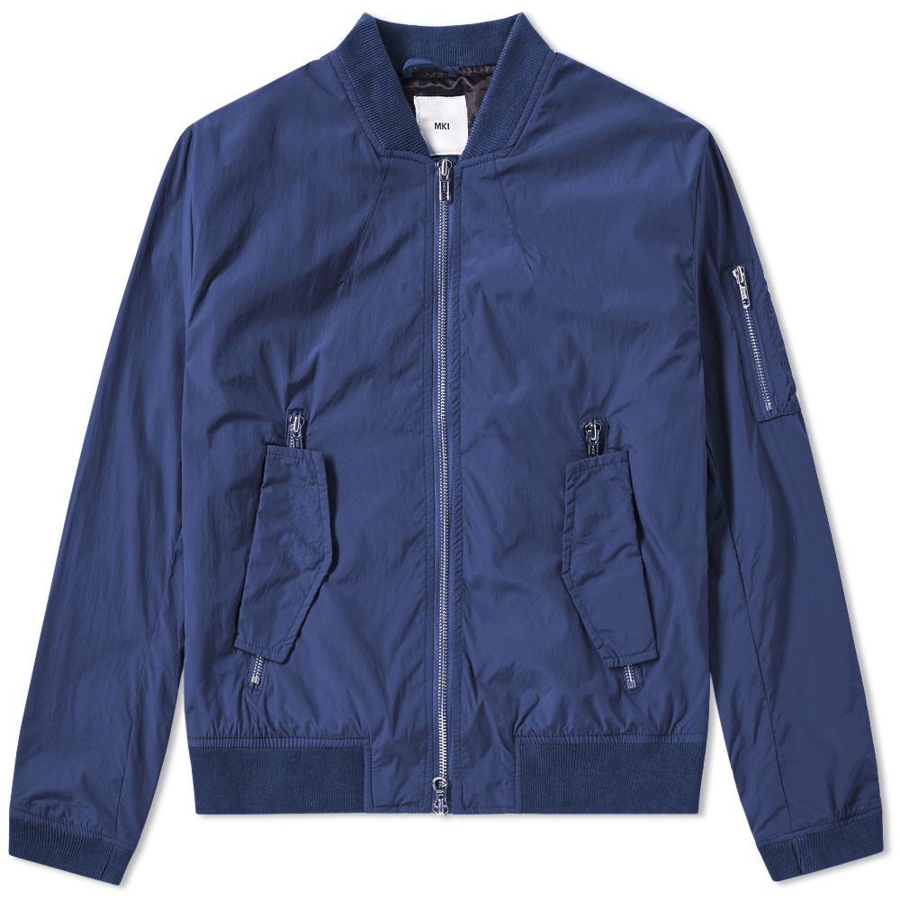 MKI Taslon Nylon Bomber Jacket MKI Miyuki-Zoku