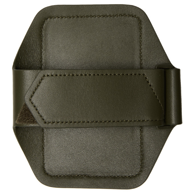 Juun.J Khaki Arm Patch Wallet Juun.J