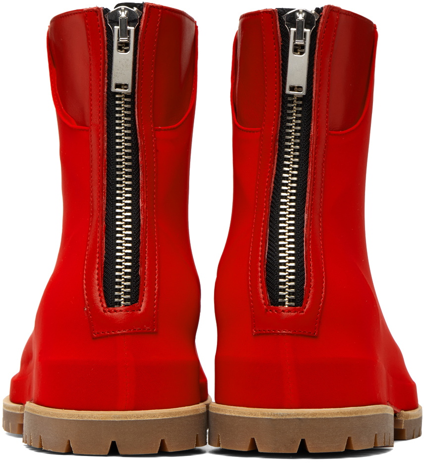 424 Red Marathon Boots 424