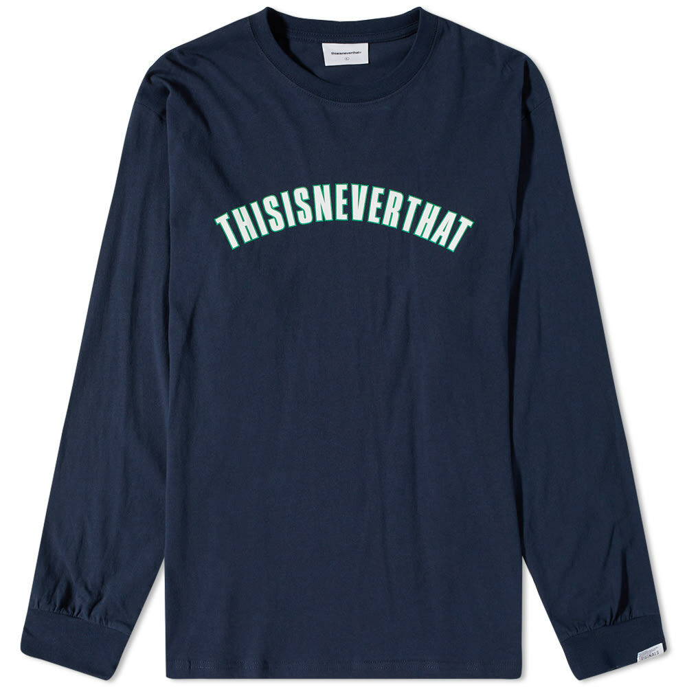 thisisneverthat Men's Long Sleeve New Arc T-Shirt in Navy thisisneverthat