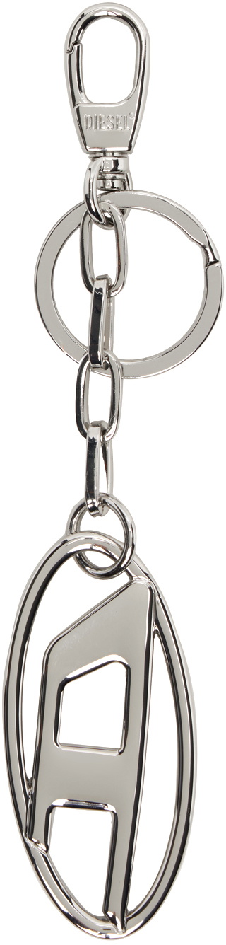 Diesel Silver Holy-C Keychain Diesel