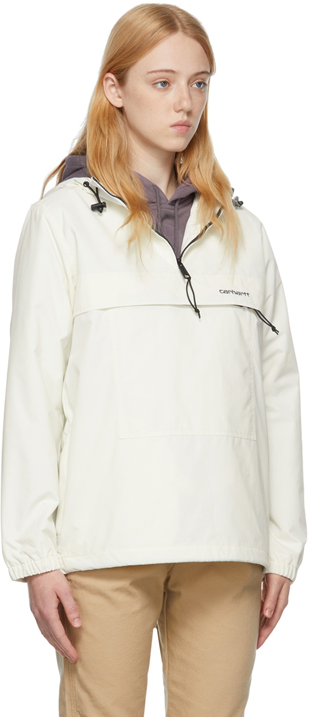 Carhartt Work In Progress Off-White Nylon Jacket Carhartt WIP