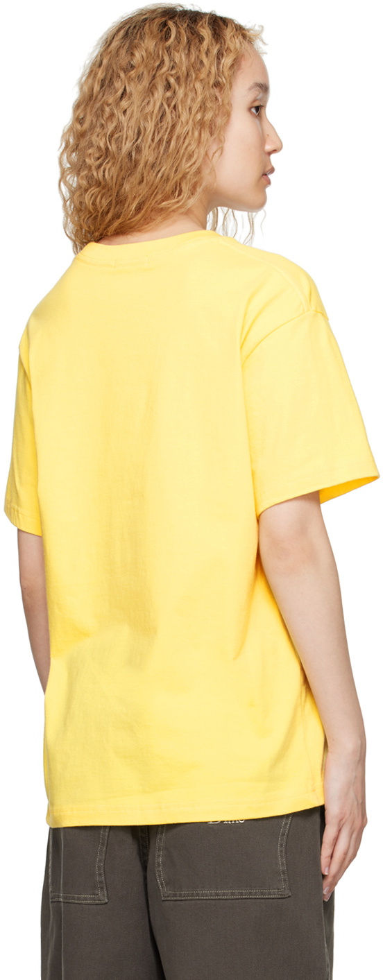 Dime Yellow Classic Cat T-Shirt Dime