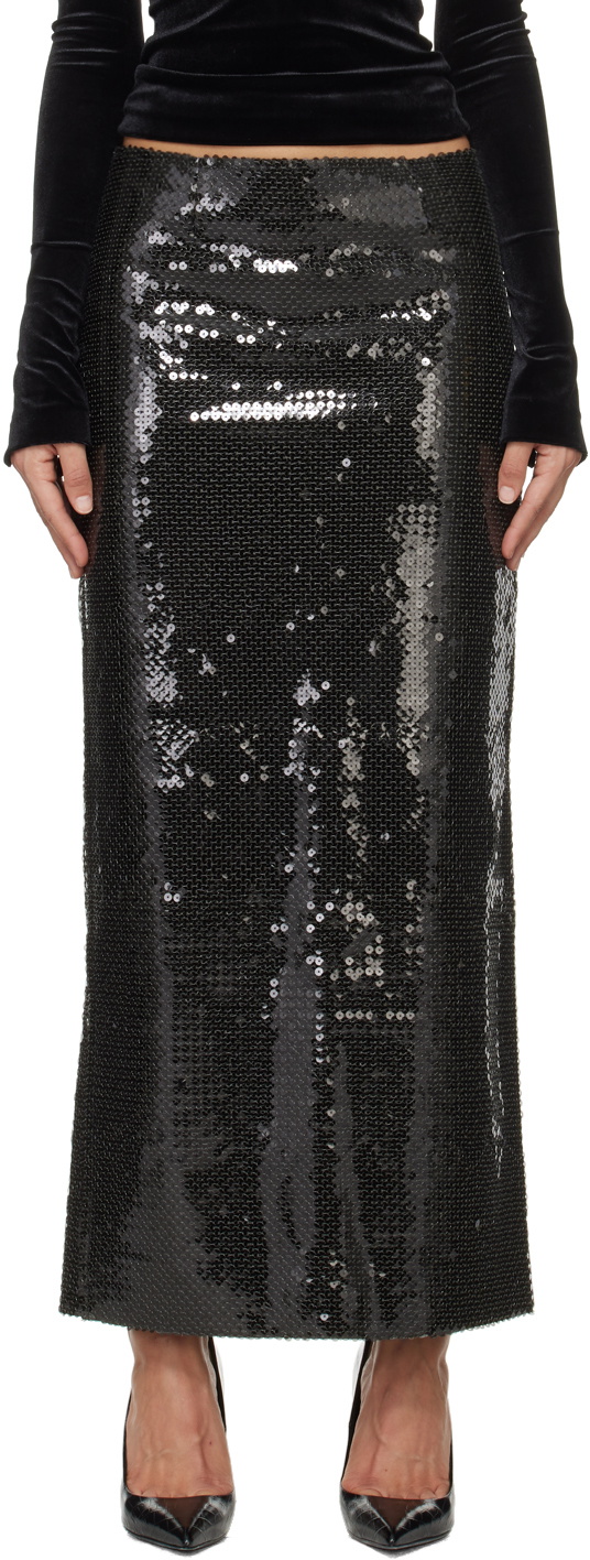 16Arlington Black Delta Maxi Skirt 16Arlington