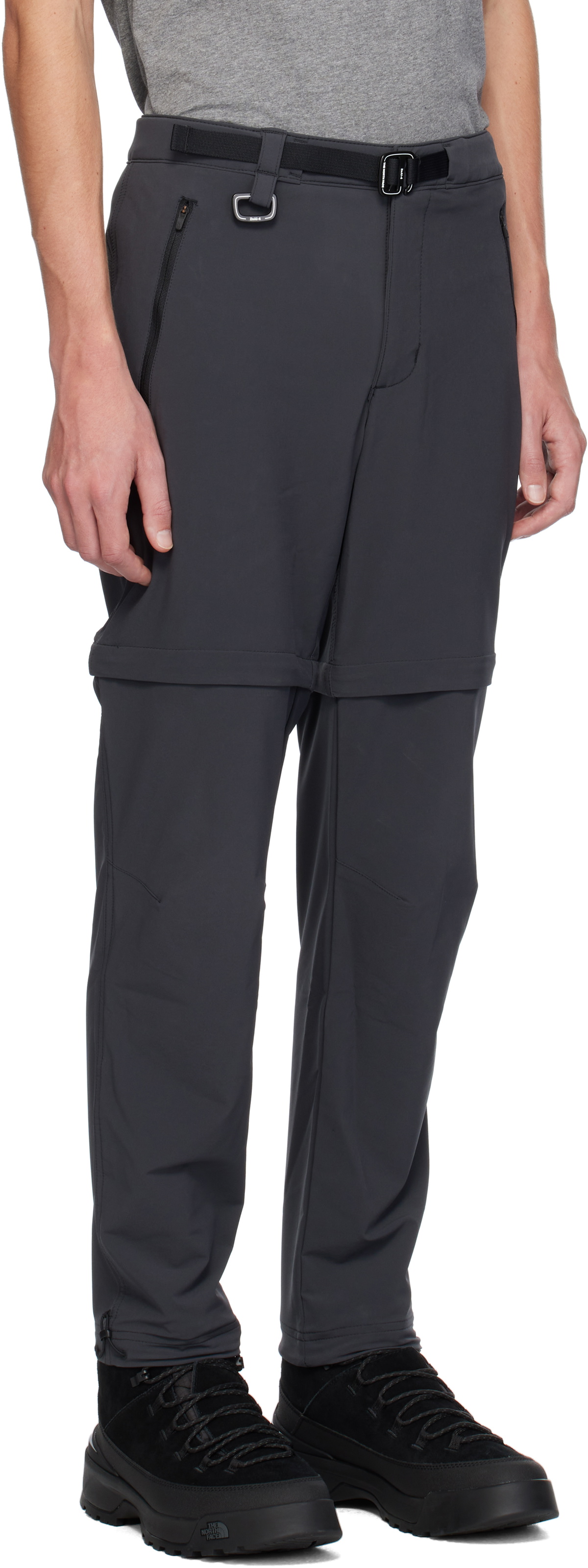 The North Face Gray Paramount Pro Convertible Trousers The North Face