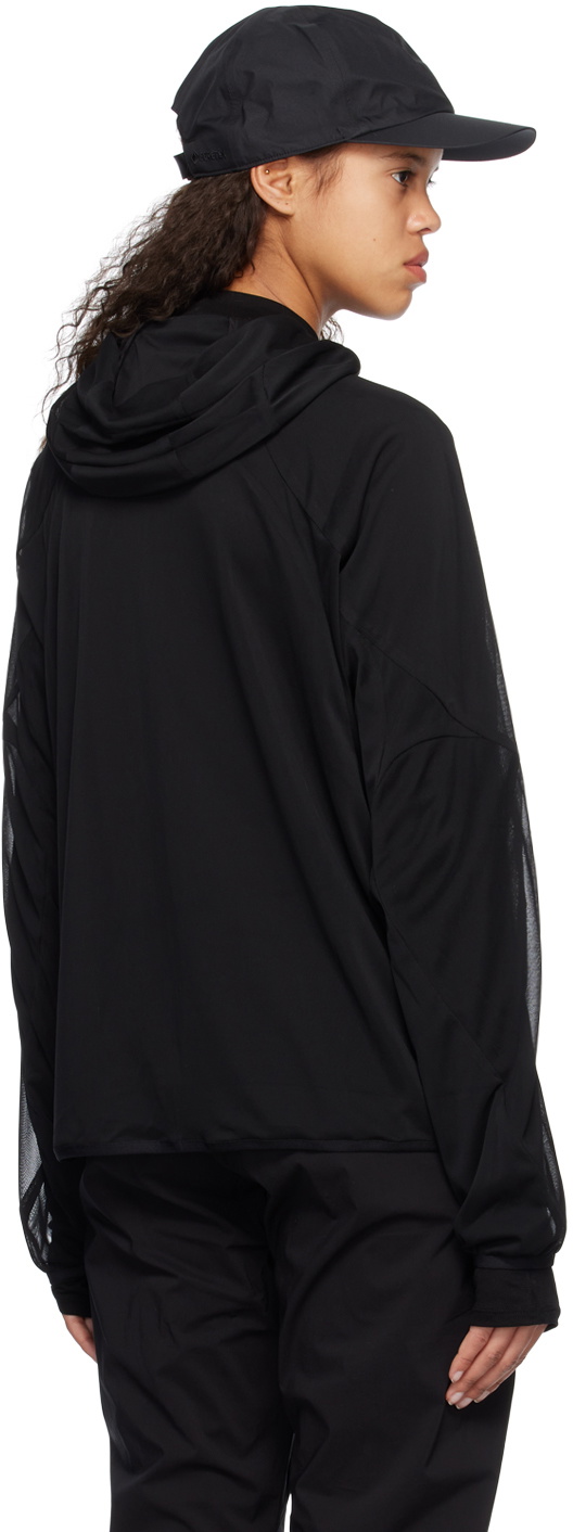 POST ARCHIVE FACTION (PAF) Black Paneled Hoodie Post Archive Faction