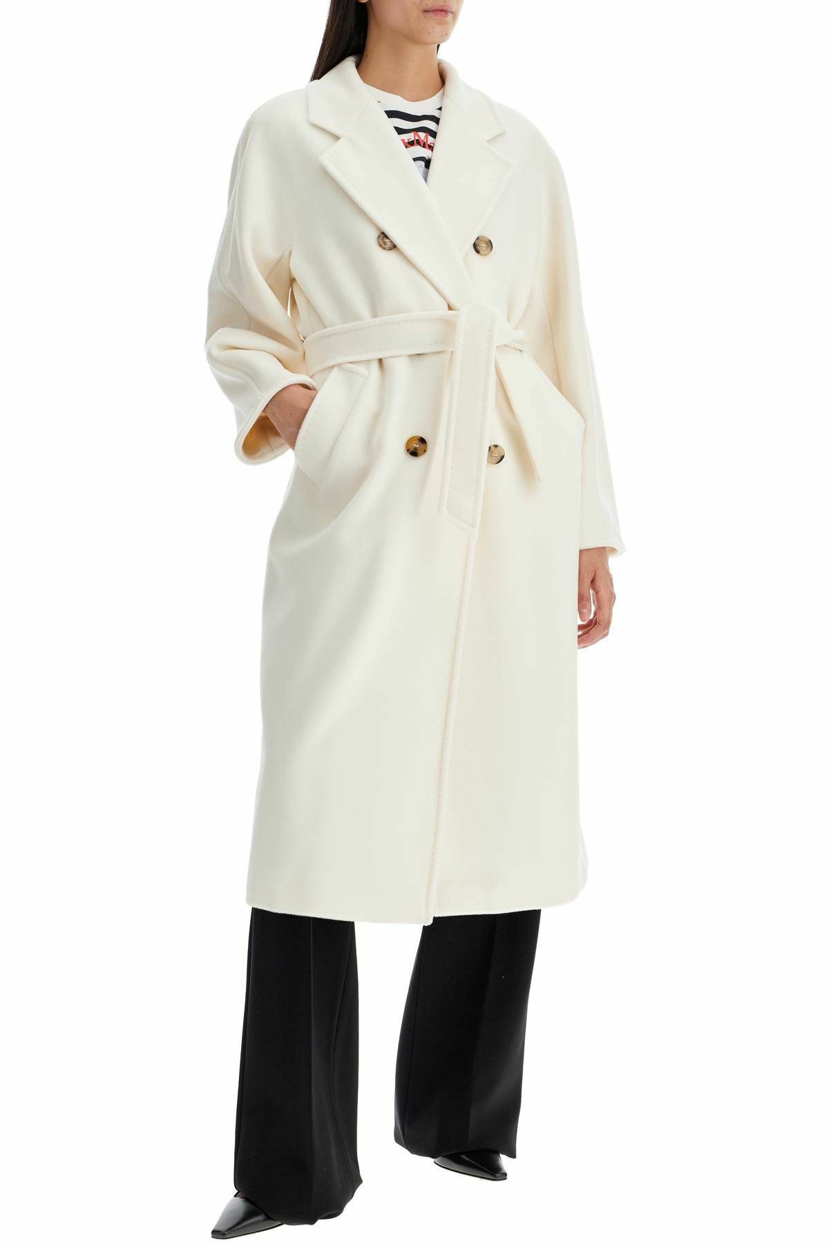 MAX MARA madame 101801 icon coat White Max Mara