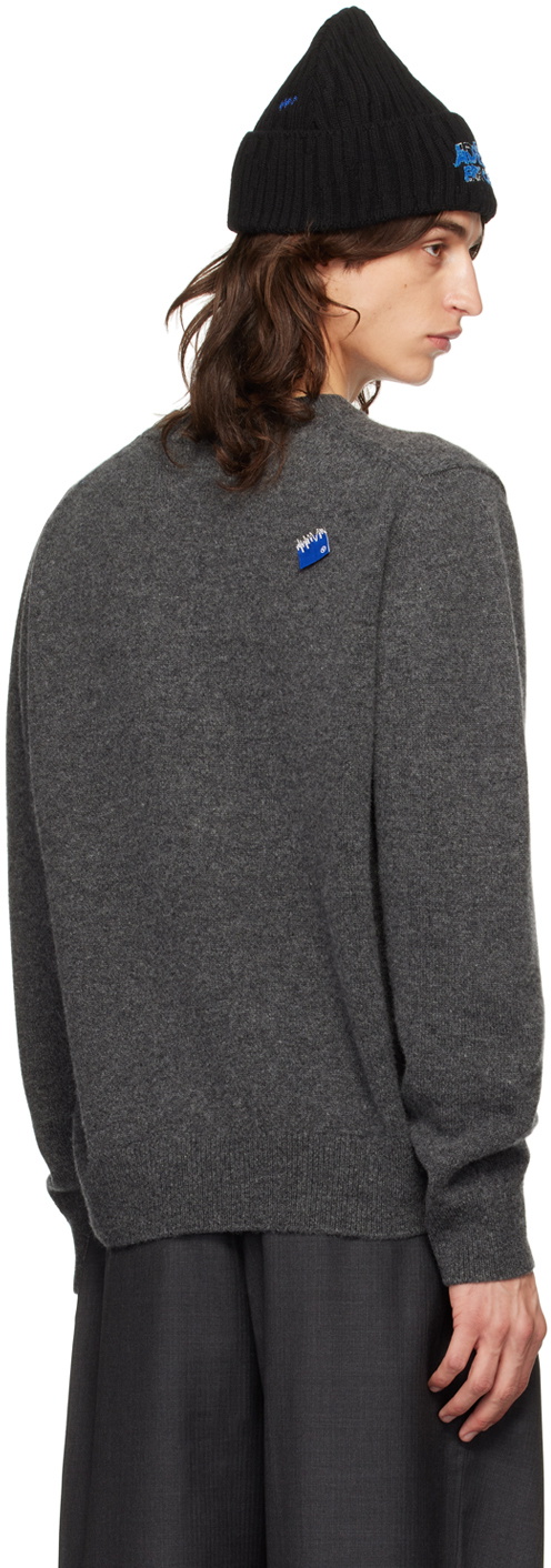 ADER error Gray TRS Tag 01 Sweater ADER error