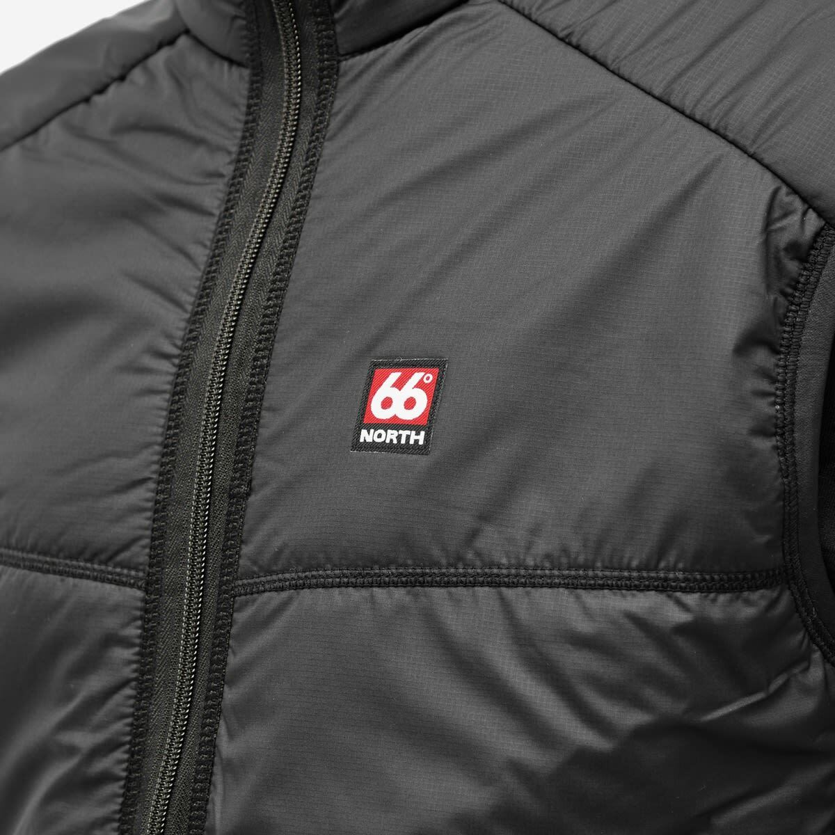 66° North Men's Vatnajokull Powerfill Vest in Black 66° North