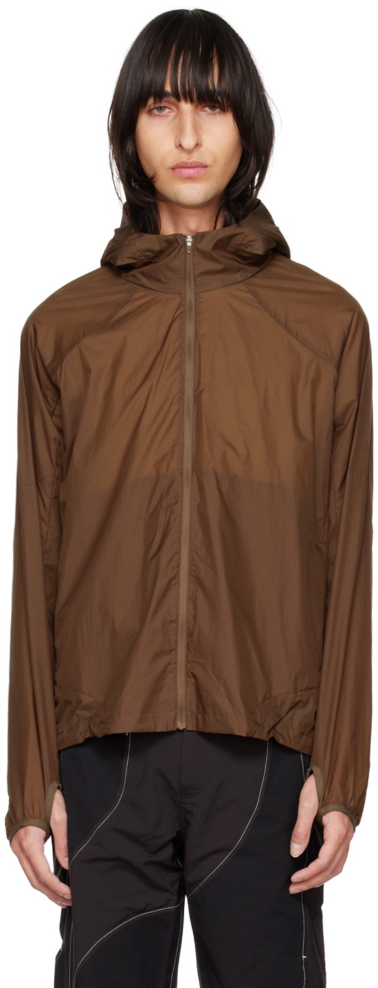 Post Archive Faction (PAF) Brown Technical Right Jacket Post Archive ...