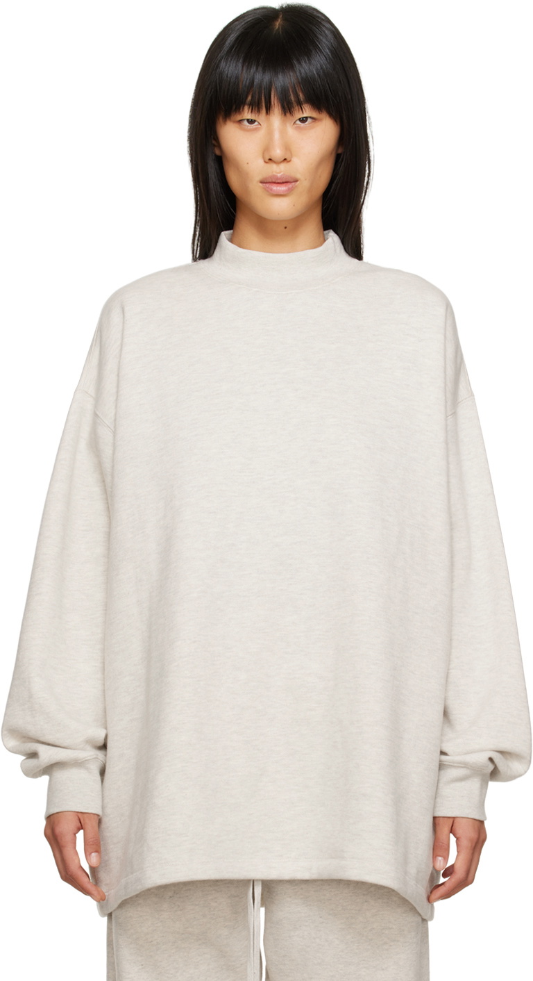 Fear of God ESSENTIALS Off-White Relaxed Sweatshirt Fear Of God Essentials