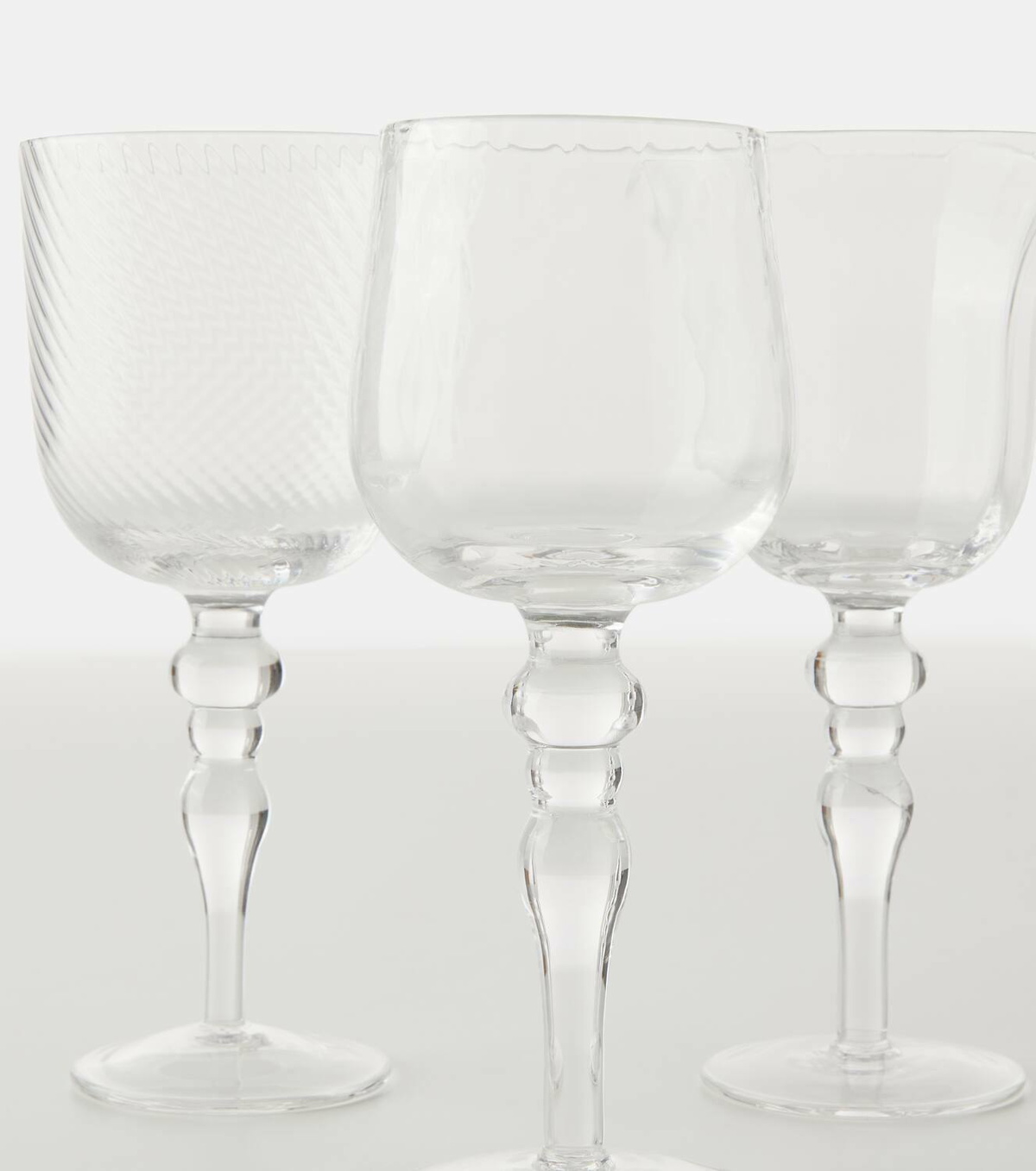 Bitossi Set of 6 wine glasses Bitossi Ceramiche