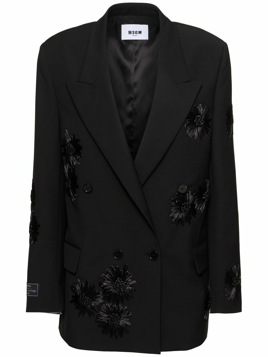MSGM Embroidered Blazer MSGM