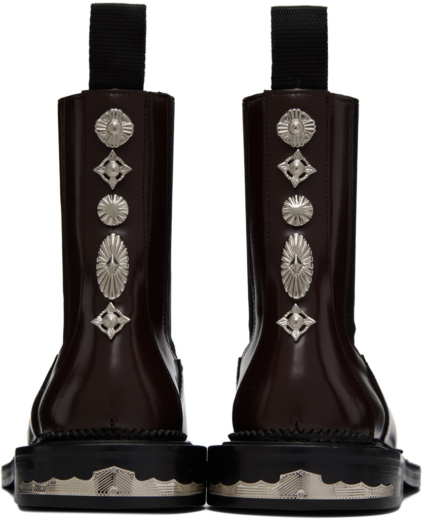 Toga Pulla SSENSE Exclusive Brown Boots Toga Pulla