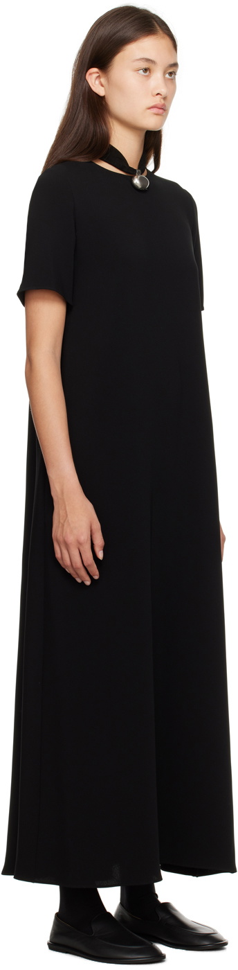 The Row Black Robi Maxi Dress The Row