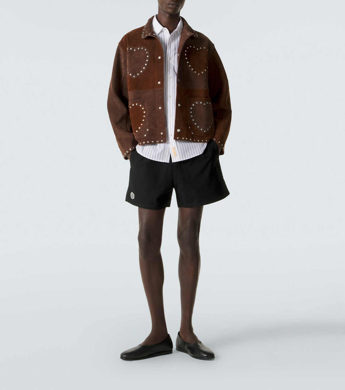 Bode Studded suede jacket Bode