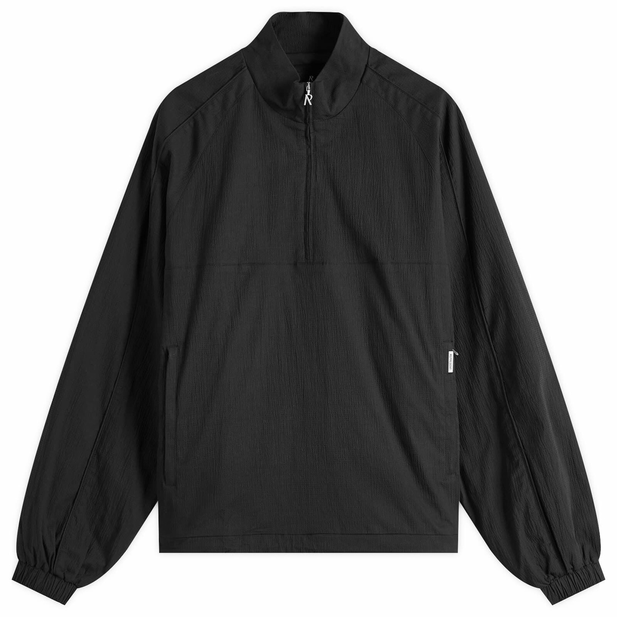 Represent Men's Quarter Zip Jacket in Black Represent