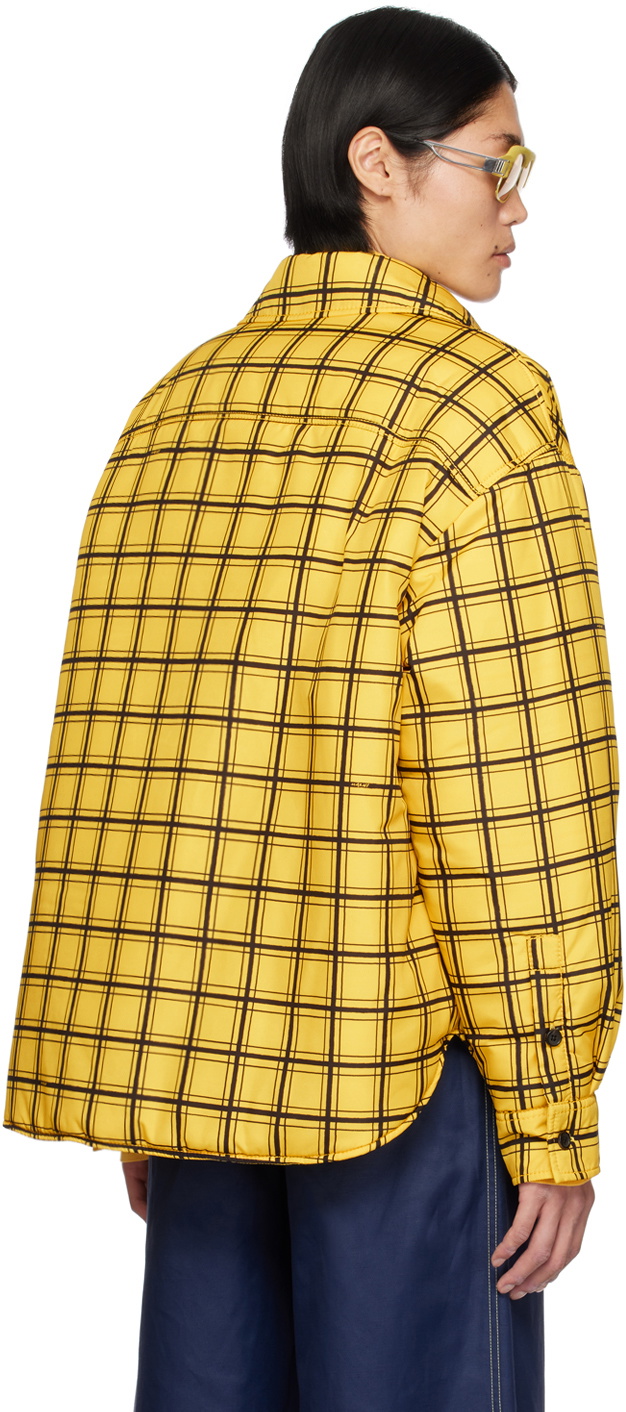 Marni Yellow Check Jacket Marni